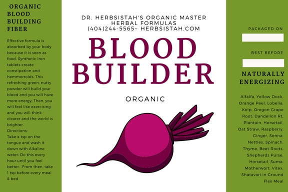 Herbal BLOOD BUILDER – HerbSistah