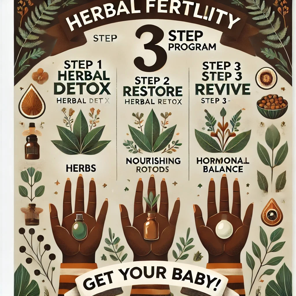 Herbal Fertility 3-Step Program (per step) – HerbSistah